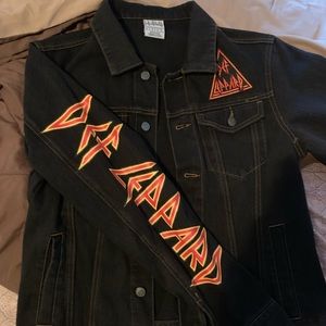 def leppard | Jackets & Coats | Def Leppard Jean Jacket | Poshmark